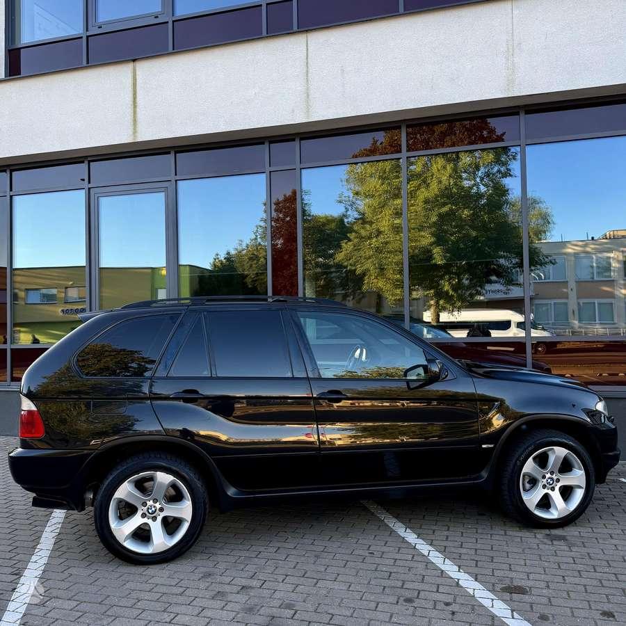 Black BMW X5 2004 in Kaisiadorys, with an engine capacity of 2.99 L and mileage of 223 thousand km for 4750 €, photo 20 on AUTOMOTO.COM.LV