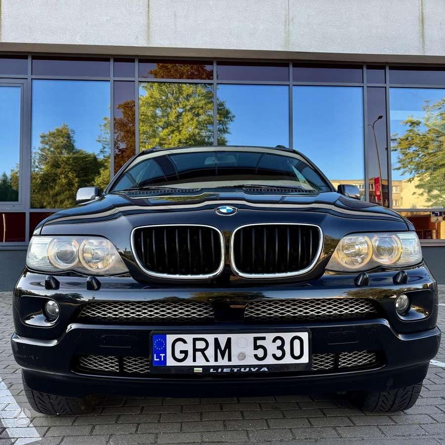 Black BMW X5 2004 in Kaisiadorys, with an engine capacity of 2.99 L and mileage of 223 thousand km for 4750 €, photo 26 on AUTOMOTO.COM.LV