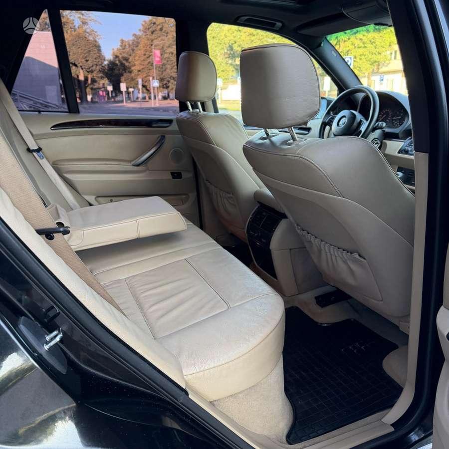 Black BMW X5 2004 in Kaisiadorys, with an engine capacity of 2.99 L and mileage of 223 thousand km for 4750 €, photo 31 on AUTOMOTO.COM.LV