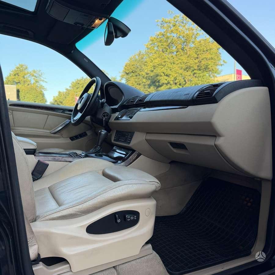 Black BMW X5 2004 in Kaisiadorys, with an engine capacity of 2.99 L and mileage of 223 thousand km for 4750 €, photo 34 on AUTOMOTO.COM.LV