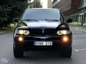 Black BMW X5 2004 in Kaunas, with an engine capacity of 3.00 L and mileage of 0 thousand km for 4200 €, photo 6 on AUTOMOTO.COM.LV