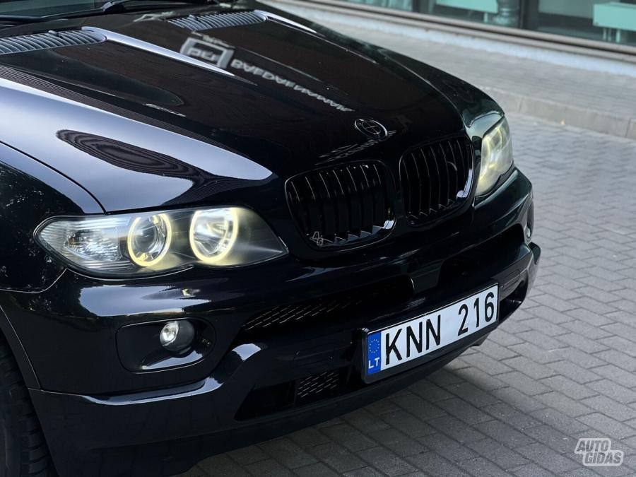 Black BMW X5 2004 in Kaunas, with an engine capacity of 3.00 L and mileage of 0 thousand km for 4200 €, photo 12 on AUTOMOTO.COM.LV