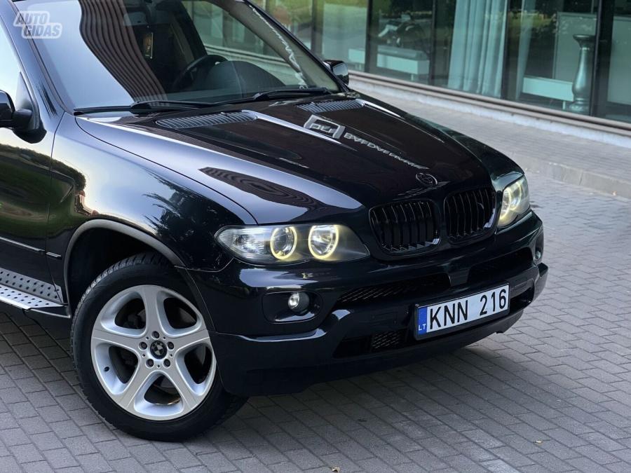 Black BMW X5 2004 in Kaunas, with an engine capacity of 3.00 L and mileage of 0 thousand km for 4200 €, photo 14 on AUTOMOTO.COM.LV