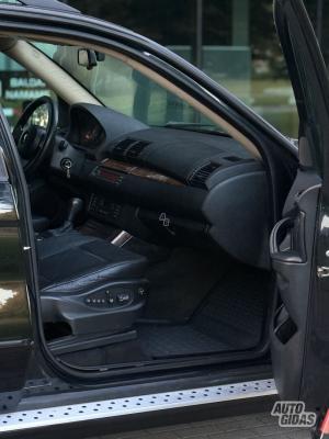 Black BMW X5 2004 in Kaunas, with an engine capacity of 3.00 L and mileage of 0 thousand km for 4200 €, photo 27 on AUTOMOTO.COM.LV