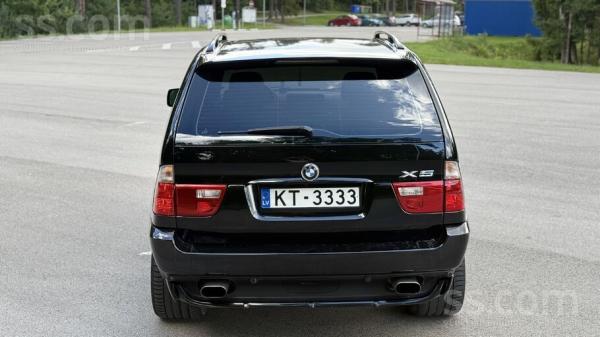 Black BMW X5 2004 in Madona, with an engine capacity of 3.00 L and mileage of 376 thousand km for 8200 €, photo 7 on AUTOMOTO.COM.LV