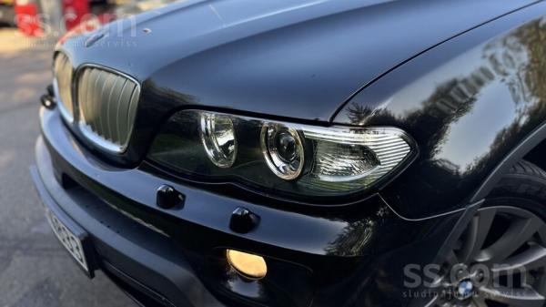 Black BMW X5 2004 in Riga, with an engine capacity of 3.00 L and mileage of 403 thousand km for 4650 €, photo 5 on AUTOMOTO.COM.LV