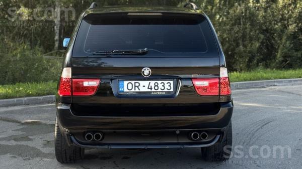 Black BMW X5 2004 in Riga, with an engine capacity of 3.00 L and mileage of 403 thousand km for 4650 €, photo 7 on AUTOMOTO.COM.LV