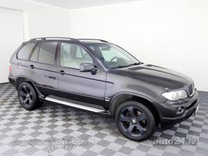 Melns BMW X5 2004 Tallina, ar dzinēja tilpumu 3.00 L un nobraukumu 379 tūkst. km par 3999 €, foto  vietnē AUTOMOTO.COM.LV