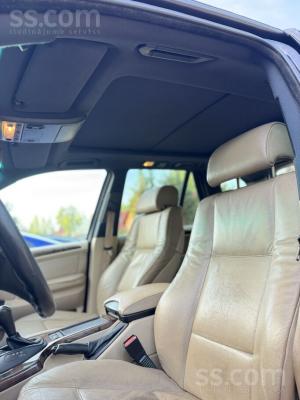 Black BMW X5 2004 in Riga, with an engine capacity of 3.00 L and mileage of 349 thousand km for 3300 €, photo 18 on AUTOMOTO.COM.LV