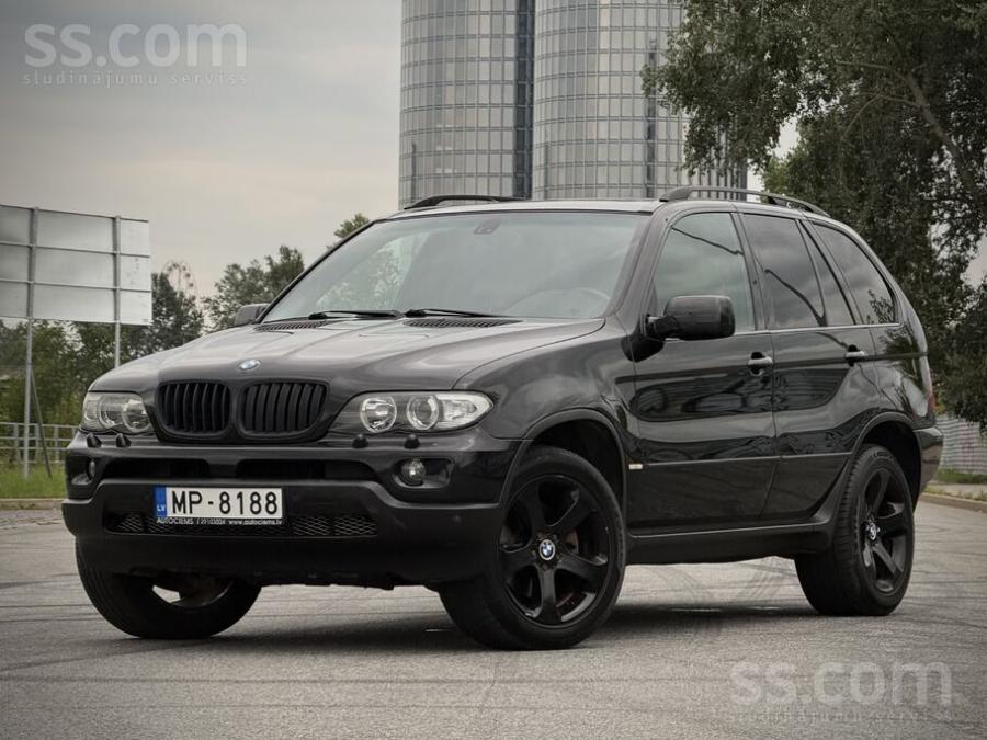 Melns BMW X5 2004 Rīga, ar dzinēja tilpumu 3.00 L un nobraukumu 291 tūkst. km par 5200 €, foto 4 vietnē AUTOMOTO.COM.LV