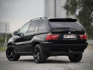 Melns BMW X5 2004 Rīga, ar dzinēja tilpumu 3.00 L un nobraukumu 291 tūkst. km par 5200 €, foto 5 vietnē AUTOMOTO.COM.LV