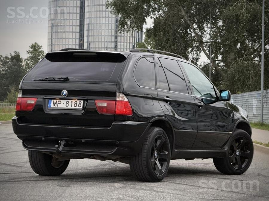 Melns BMW X5 2004 Rīga, ar dzinēja tilpumu 3.00 L un nobraukumu 291 tūkst. km par 5200 €, foto 6 vietnē AUTOMOTO.COM.LV