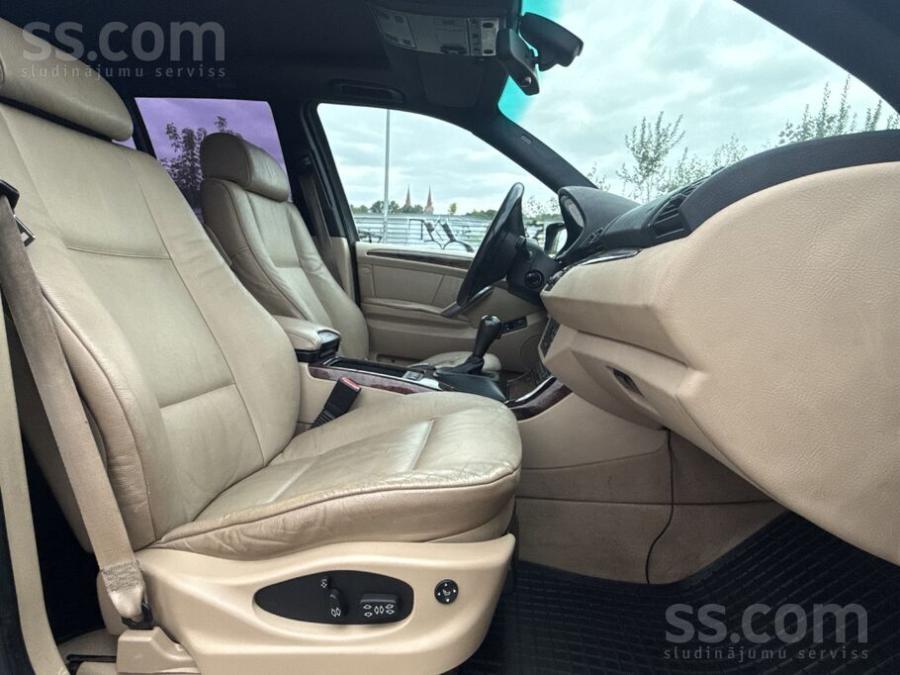 Melns BMW X5 2004 Rīga, ar dzinēja tilpumu 3.00 L un nobraukumu 291 tūkst. km par 5200 €, foto 16 vietnē AUTOMOTO.COM.LV