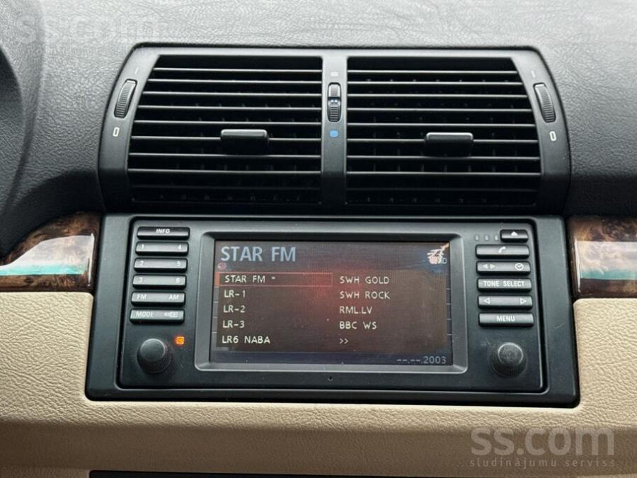 Melns BMW X5 2004 Rīga, ar dzinēja tilpumu 3.00 L un nobraukumu 291 tūkst. km par 5200 €, foto 22 vietnē AUTOMOTO.COM.LV