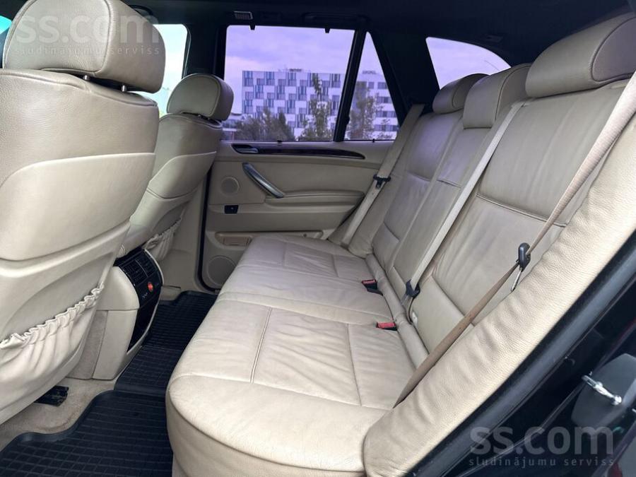 Melns BMW X5 2004 Rīga, ar dzinēja tilpumu 3.00 L un nobraukumu 291 tūkst. km par 5200 €, foto 28 vietnē AUTOMOTO.COM.LV