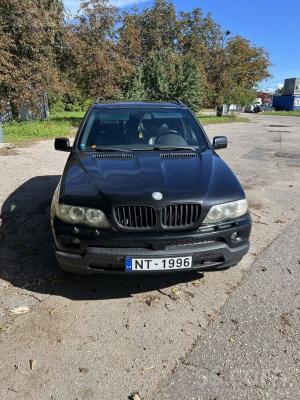 Melns BMW X5 2004 Rīga, ar dzinēja tilpumu 3.00 L un nobraukumu 344 tūkst. km par 3300 €, foto 4 vietnē AUTOMOTO.COM.LV