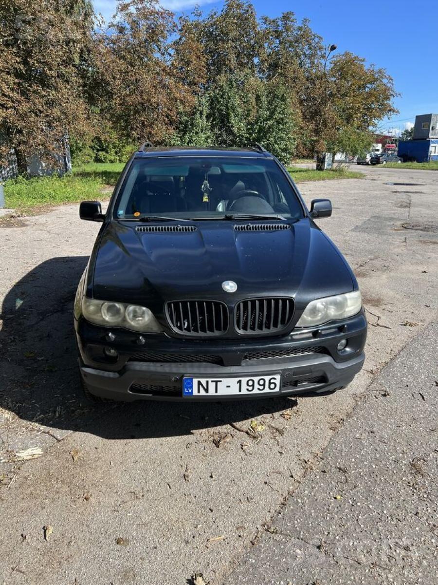 Melns BMW X5 2004 Rīga, ar dzinēja tilpumu 3.00 L un nobraukumu 344 tūkst. km par 3300 €, foto 4 vietnē AUTOMOTO.COM.LV
