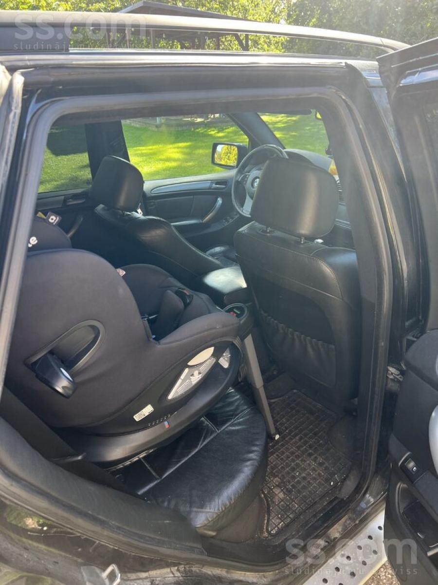 Melns BMW X5 2004 Rīga, ar dzinēja tilpumu 3.00 L un nobraukumu 344 tūkst. km par 3300 €, foto 8 vietnē AUTOMOTO.COM.LV
