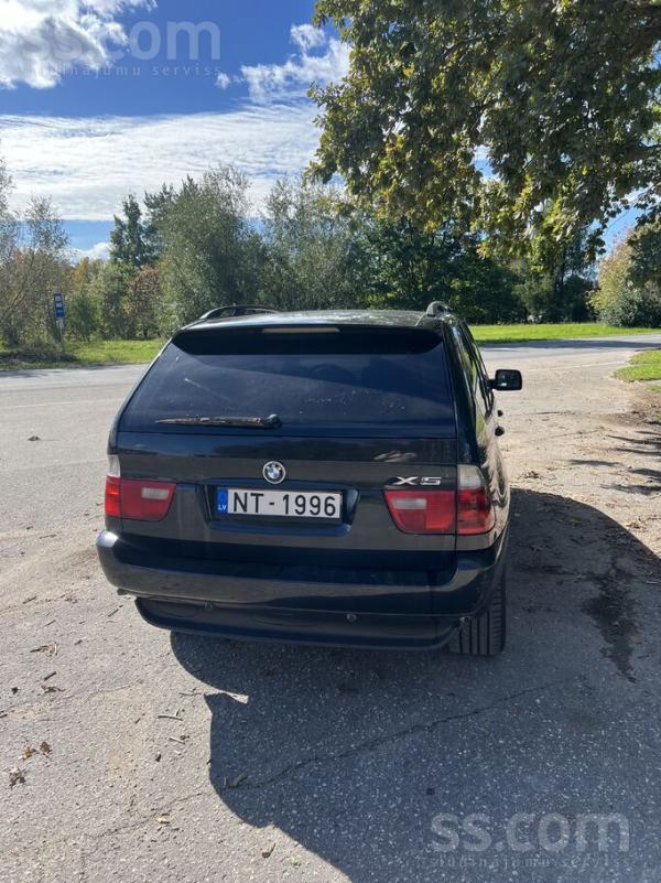 Melns BMW X5 2004 Rīga, ar dzinēja tilpumu 3.00 L un nobraukumu 344 tūkst. km par 3300 €, foto 3 vietnē AUTOMOTO.COM.LV