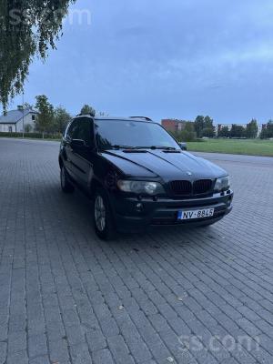 Melns BMW X5 2004 Gulbene, ar dzinēja tilpumu 3.00 L un nobraukumu 400 tūkst. km par 3250 €, foto 3 vietnē AUTOMOTO.COM.LV