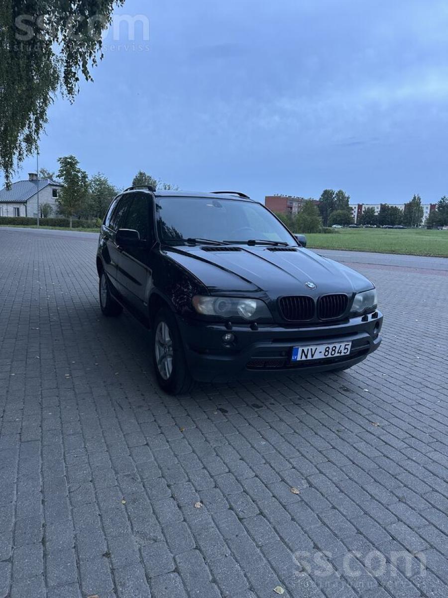 Melns BMW X5 2004 Gulbene, ar dzinēja tilpumu 3.00 L un nobraukumu 400 tūkst. km par 3250 €, foto 3 vietnē AUTOMOTO.COM.LV
