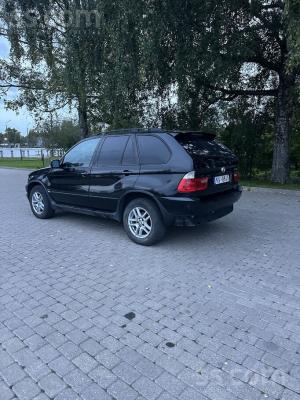 Melns BMW X5 2004 Gulbene, ar dzinēja tilpumu 3.00 L un nobraukumu 400 tūkst. km par 3250 €, foto 5 vietnē AUTOMOTO.COM.LV