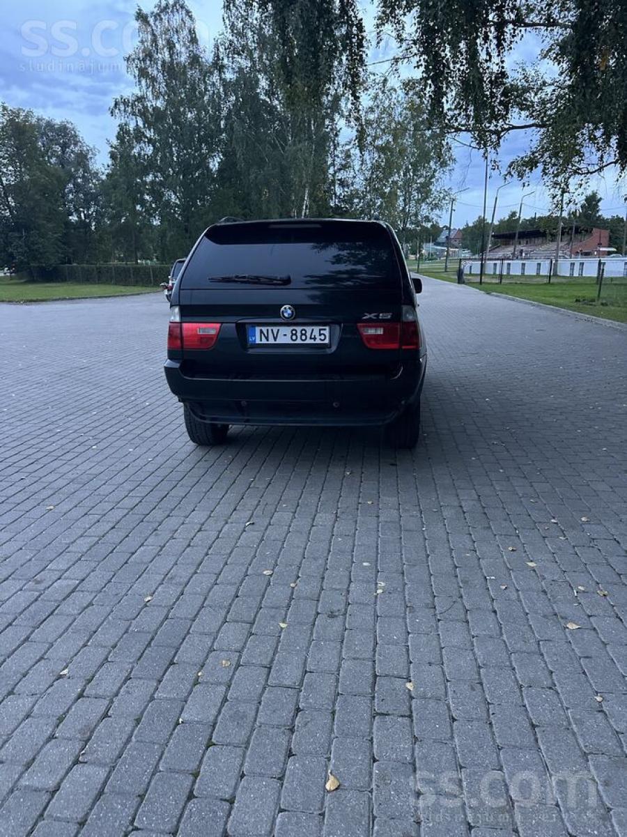 Melns BMW X5 2004 Gulbene, ar dzinēja tilpumu 3.00 L un nobraukumu 400 tūkst. km par 3250 €, foto 7 vietnē AUTOMOTO.COM.LV