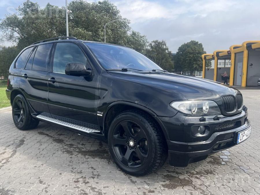 Melns BMW X5 2004 Liepāja, ar dzinēja tilpumu 3.00 L un nobraukumu 378 tūkst. km par 3600 €, foto 6 vietnē AUTOMOTO.COM.LV