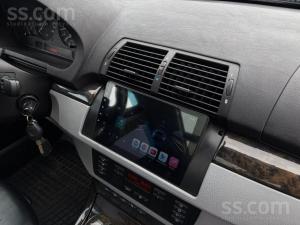 Black BMW X5 2004 in Riga, with an engine capacity of 3.00 L and mileage of 0 thousand km for 4790 €, photo 11 on AUTOMOTO.COM.LV