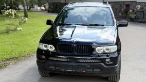 Black BMW X5 2004 in Panevezys, with an engine capacity of 2.99 L and mileage of 340 thousand km for 4800 €, photo 4 on AUTOMOTO.COM.LV