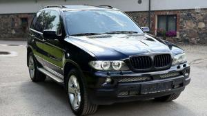 Black BMW X5 2004 in Panevezys, with an engine capacity of 2.99 L and mileage of 340 thousand km for 4800 €, photo 5 on AUTOMOTO.COM.LV