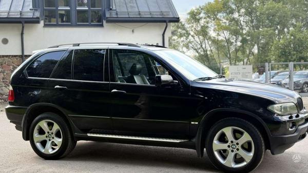 Black BMW X5 2004 in Panevezys, with an engine capacity of 2.99 L and mileage of 340 thousand km for 4800 €, photo 6 on AUTOMOTO.COM.LV