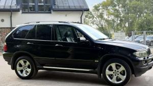 Black BMW X5 2004 in Panevezys, with an engine capacity of 2.99 L and mileage of 340 thousand km for 4800 €, photo 6 on AUTOMOTO.COM.LV