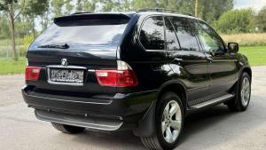 Black BMW X5 2004 in Panevezys, with an engine capacity of 2.99 L and mileage of 340 thousand km for 4800 €, photo 8 on AUTOMOTO.COM.LV
