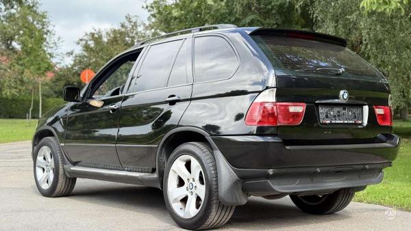 Black BMW X5 2004 in Panevezys, with an engine capacity of 2.99 L and mileage of 340 thousand km for 4800 €, photo 10 on AUTOMOTO.COM.LV