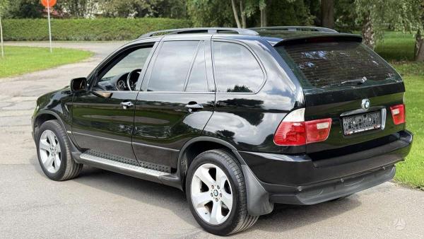 Black BMW X5 2004 in Panevezys, with an engine capacity of 2.99 L and mileage of 340 thousand km for 4800 €, photo 11 on AUTOMOTO.COM.LV