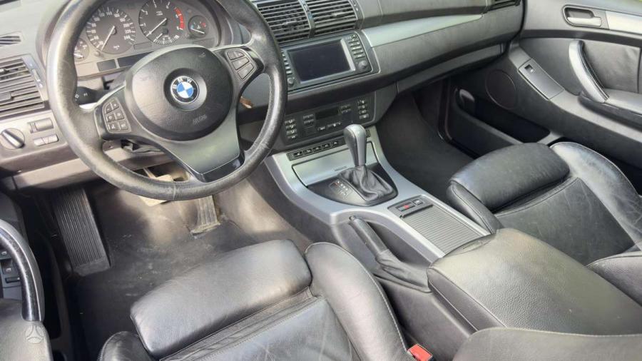 Black BMW X5 2004 in Panevezys, with an engine capacity of 2.99 L and mileage of 340 thousand km for 4800 €, photo 13 on AUTOMOTO.COM.LV