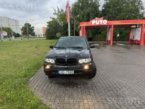 Черный БМВ Х5 2004 в Рига, объемом двигателя 3.00 л и пробегом 375 тыс. км за 4500 €, фото  на AUTOMOTO.COM.LV