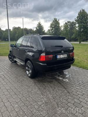 Черный БМВ Х5 2004 в Рига, объемом двигателя 3.00 л и пробегом 375 тыс. км за 4500 €, фото 6 на AUTOMOTO.COM.LV