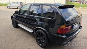 Black BMW X5 2004 in Daugavpils, with an engine capacity of 3.00 L and mileage of 320 thousand km for 6000 €, photo 4 on AUTOMOTO.COM.LV