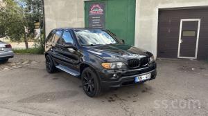 Black BMW X5 2004 in Daugavpils, with an engine capacity of 3.00 L and mileage of 320 thousand km for 6000 €, photo 5 on AUTOMOTO.COM.LV