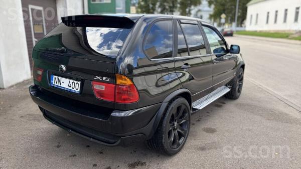 Black BMW X5 2004 in Daugavpils, with an engine capacity of 3.00 L and mileage of 320 thousand km for 6000 €, photo 6 on AUTOMOTO.COM.LV