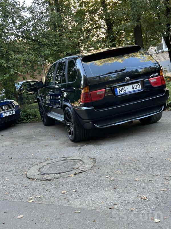Black BMW X5 2004 in Daugavpils, with an engine capacity of 3.00 L and mileage of 320 thousand km for 6000 €, photo 7 on AUTOMOTO.COM.LV