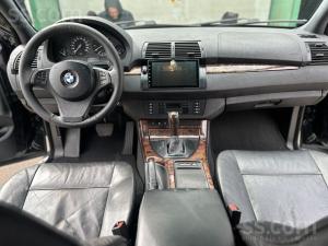 Black BMW X5 2004 in Daugavpils, with an engine capacity of 3.00 L and mileage of 320 thousand km for 6000 €, photo 8 on AUTOMOTO.COM.LV