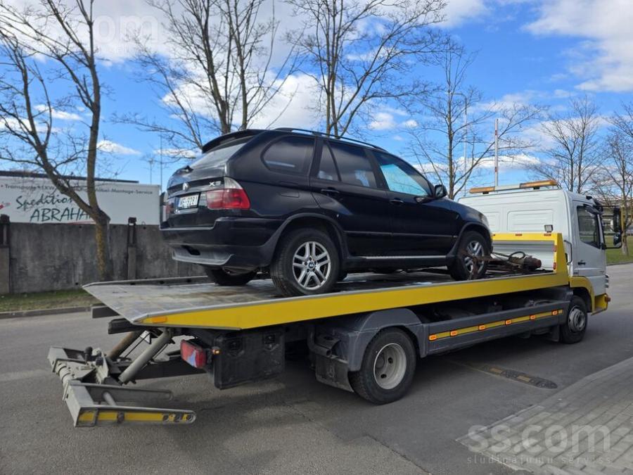 Melns BMW X5 2004 Rīga, ar dzinēja tilpumu 3.00 L un nobraukumu 320 tūkst. km par 1300 €, foto 7 vietnē AUTOMOTO.COM.LV