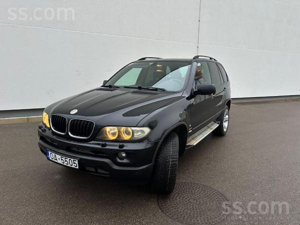 Melns BMW X5 2004 Madona, ar dzinēja tilpumu 3.00 L un nobraukumu 478 tūkst. km par 5100 €, foto 1 vietnē AUTOMOTO.COM.LV