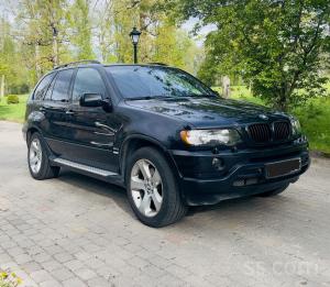 Melns BMW X5 2004 Gulbene, ar dzinēja tilpumu 3.00 L un nobraukumu 0 tūkst. km par 3999 €, foto 1 vietnē AUTOMOTO.COM.LV