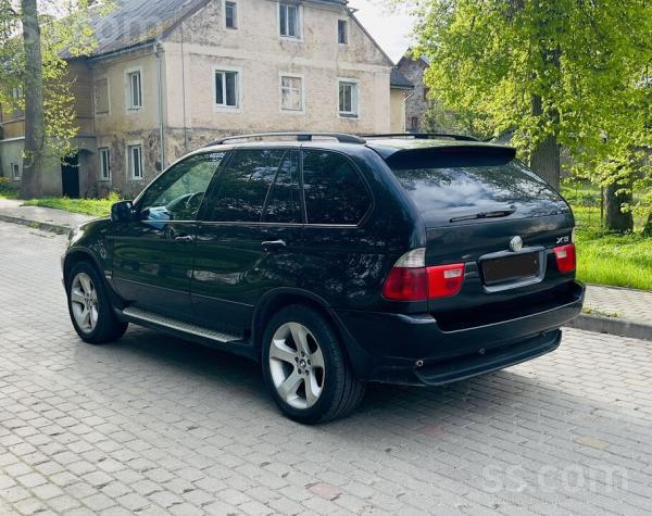 Черный БМВ Х5 2004 в Гулбене, объемом двигателя 3.00 л и пробегом 0 тыс. км за 3999 €, фото 5 на AUTOMOTO.COM.LV