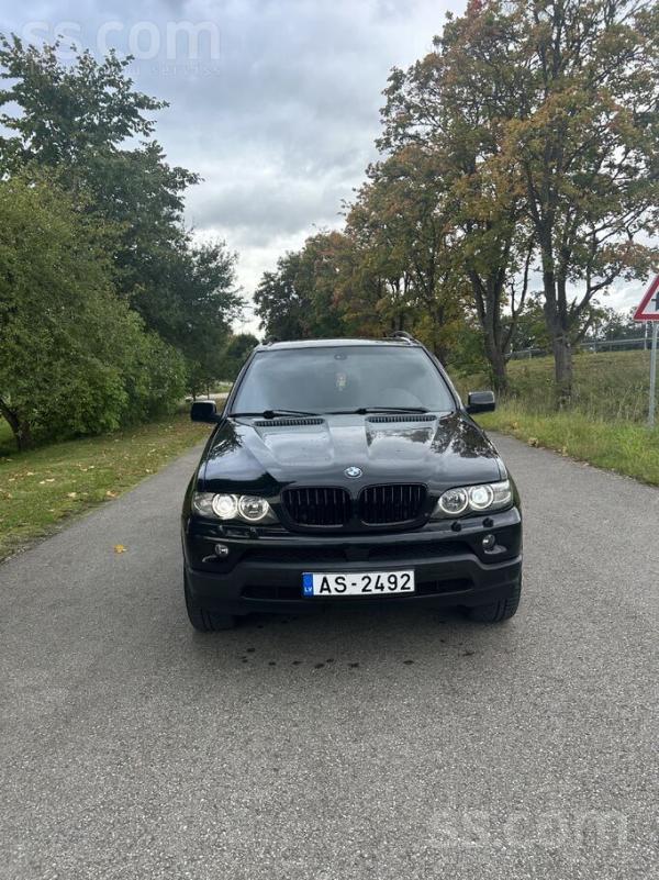 Melns BMW X5 2004 Kuldīga, ar dzinēja tilpumu 3.00 L un nobraukumu 312 tūkst. km par 5699 €, foto 3 vietnē AUTOMOTO.COM.LV