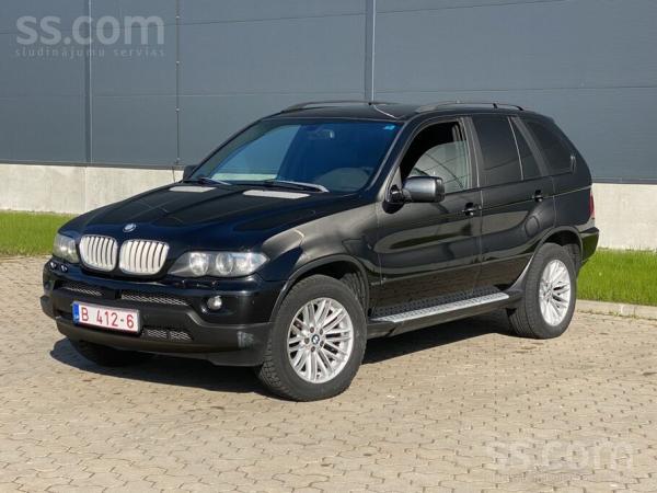 Melns BMW X5 2005 Rīga, ar dzinēja tilpumu 3.00 L un nobraukumu 412 tūkst. km par 4990 €, foto 1 vietnē AUTOMOTO.COM.LV
